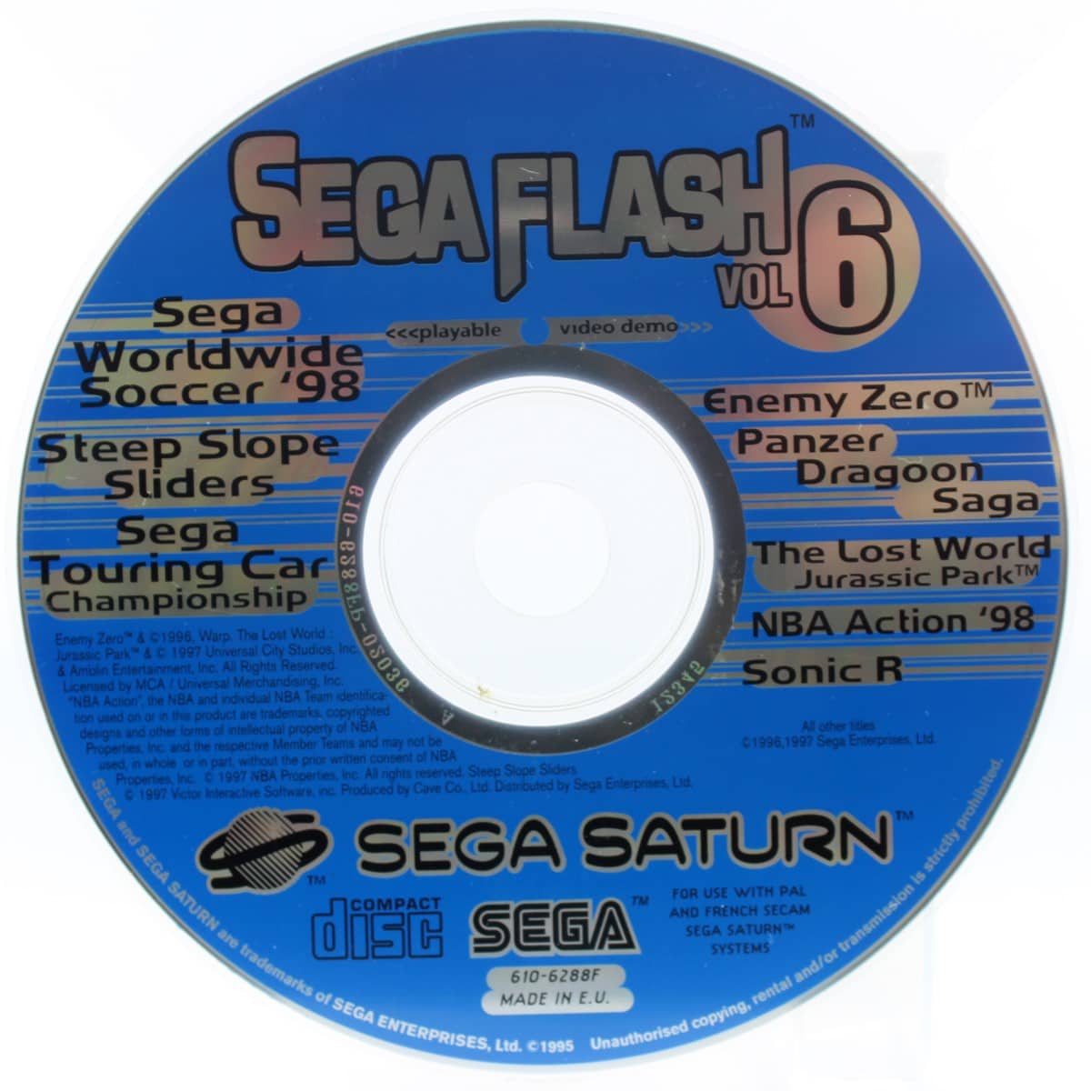 SEGA Flash Vol. 6 - WTS Retro - Køb spillet her