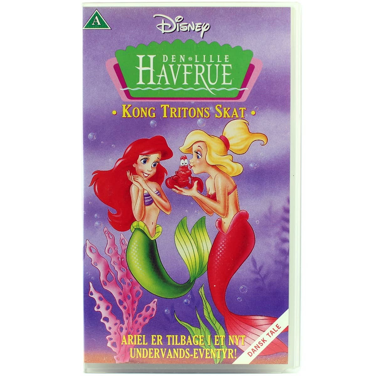 Den lille Havfrue - Kong Tritons Skat - Disney (VHS) - WTS Retro - Køb ...