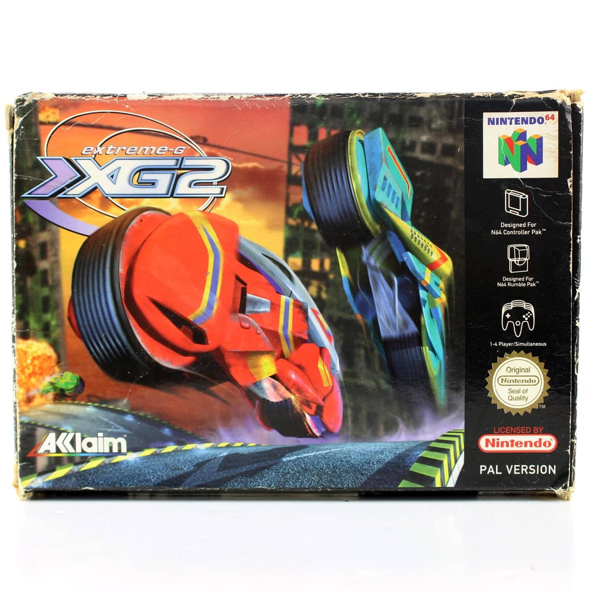 Extreme-G: XG2 (Nintendo 64 - Boxed) - WTS Retro - Køb spillet her