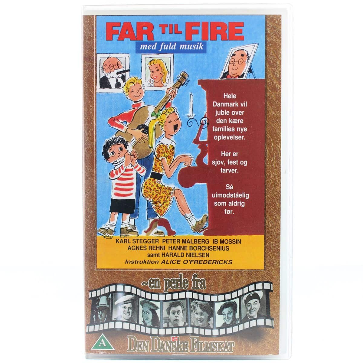 Far til fire med fuld musik (VHS) - WTS Retro - Køb filmen her