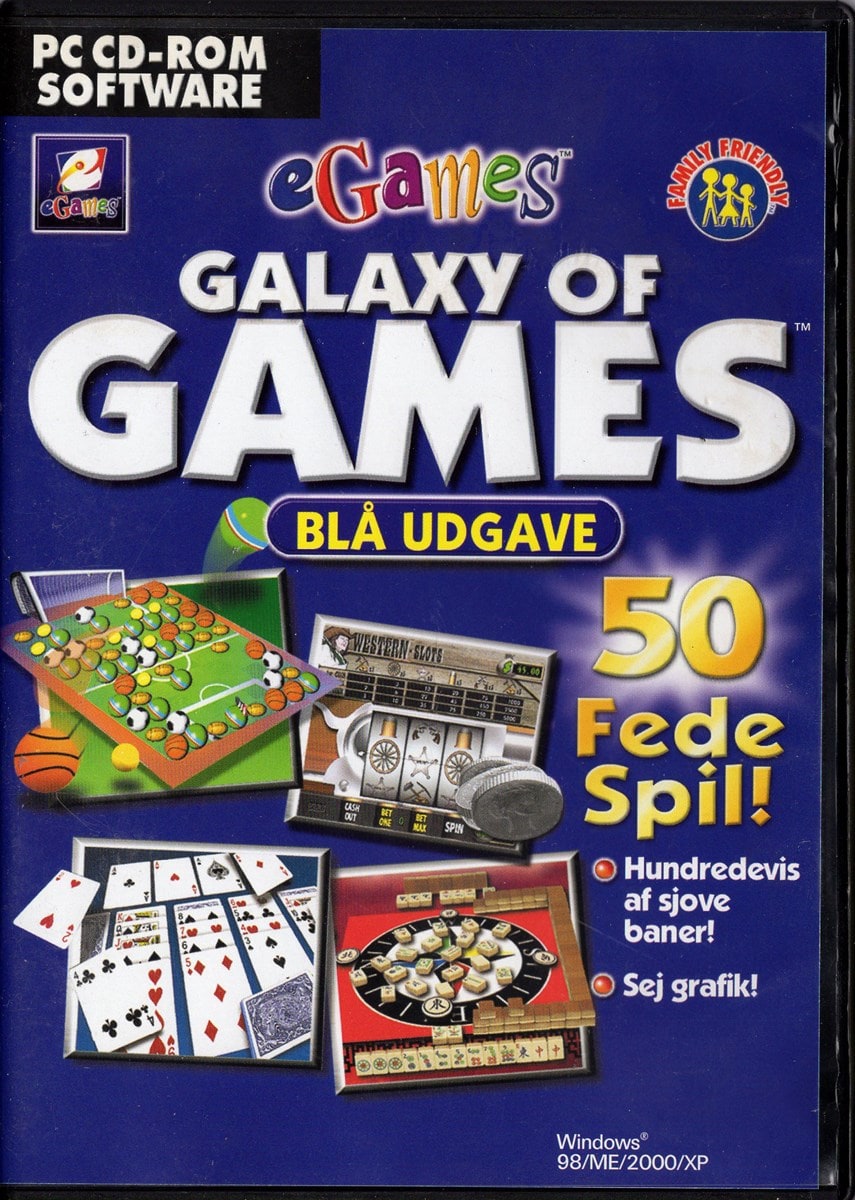 Galaxy of Games - Blå udgave (PC) - WTS Retro - Køb spillet her