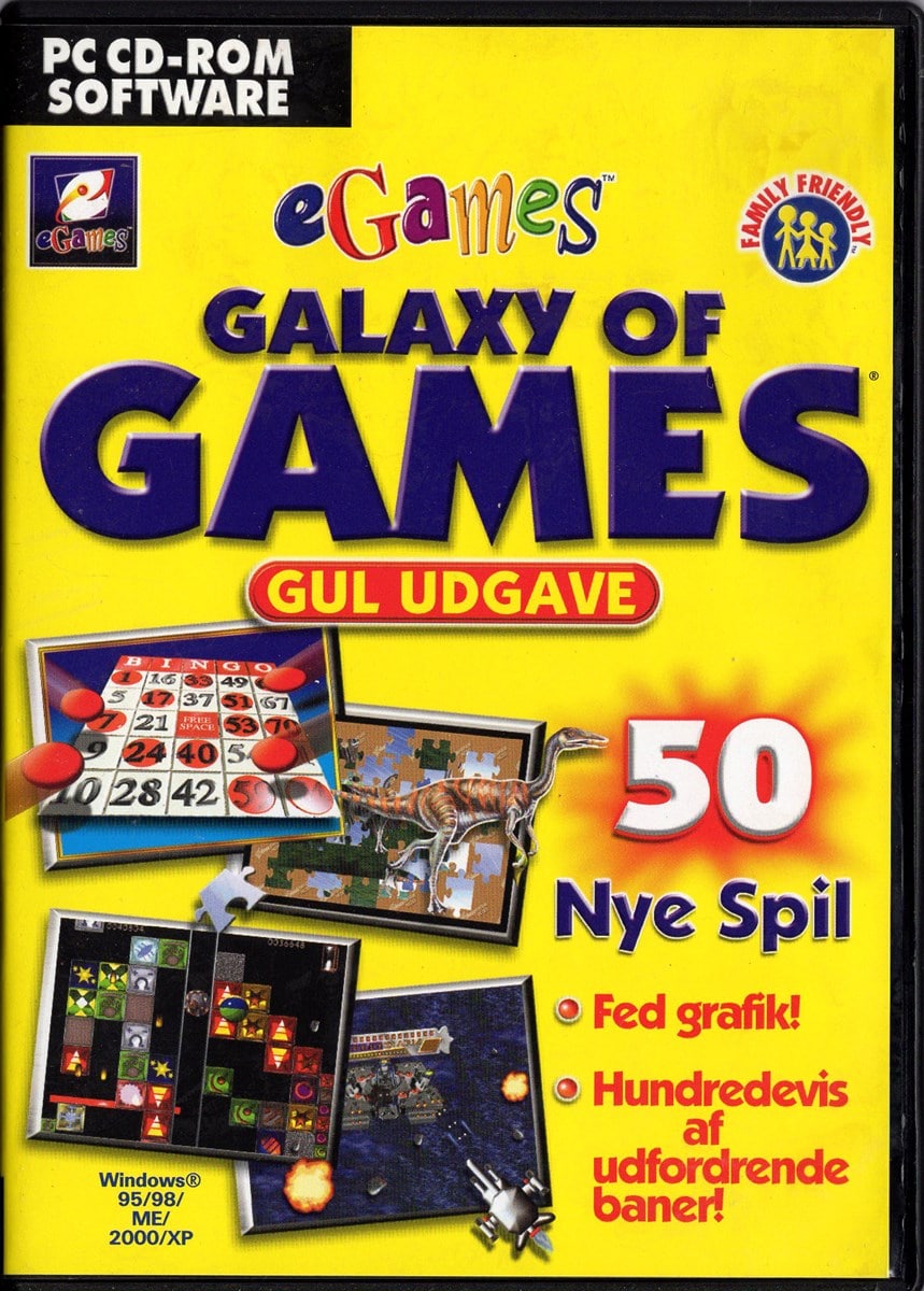 Galaxy of Games - Gul udgave (PC) - WTS Retro - Køb spillet her