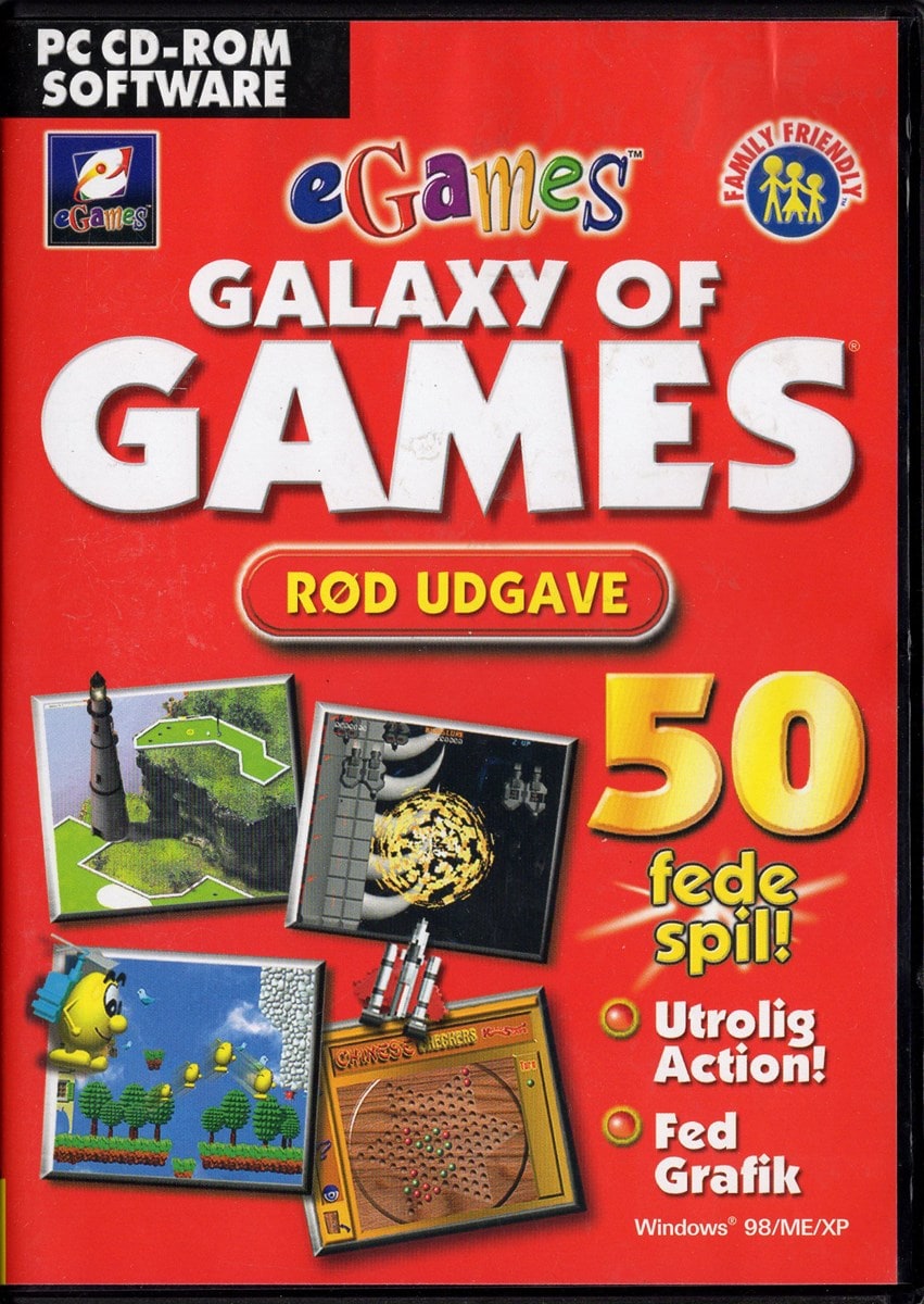 Galaxy of Games - Rød udgave (PC) - WTS Retro - Køb spillet her