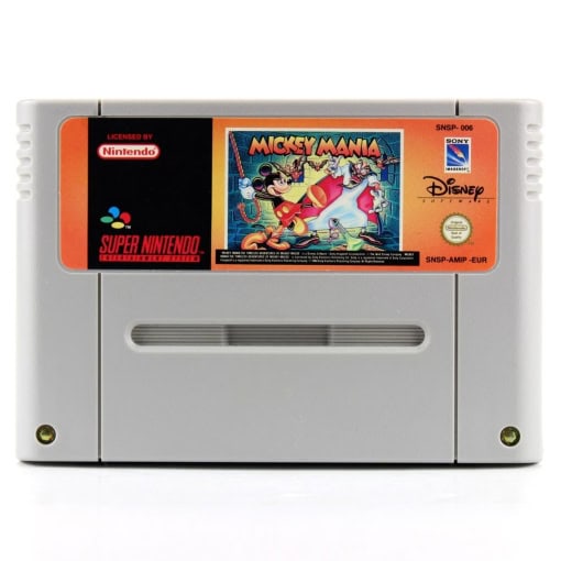 Mickey Mania (SNES) - WTS Retro - Køb spillet her