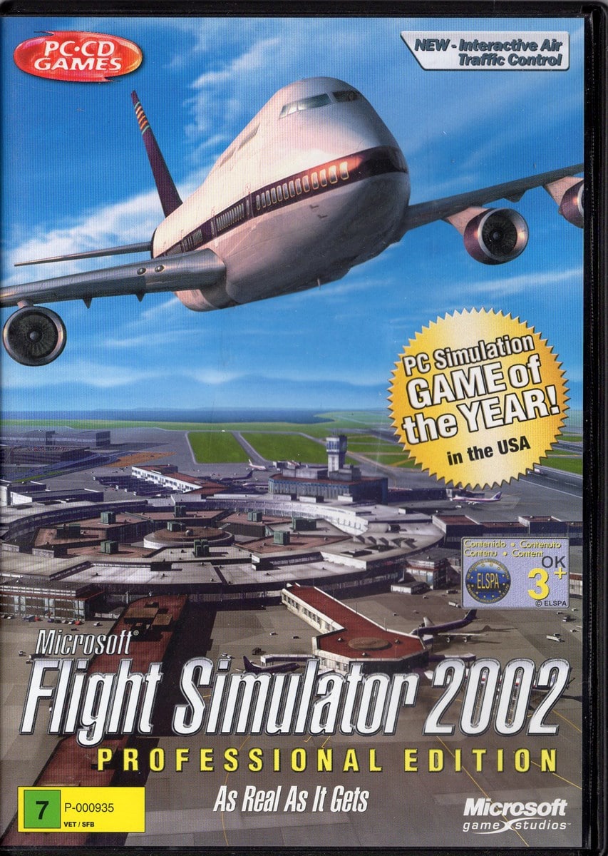 Microsoft Flight Simulator 2002: Professional Edition (PC) - WTS Retro ...
