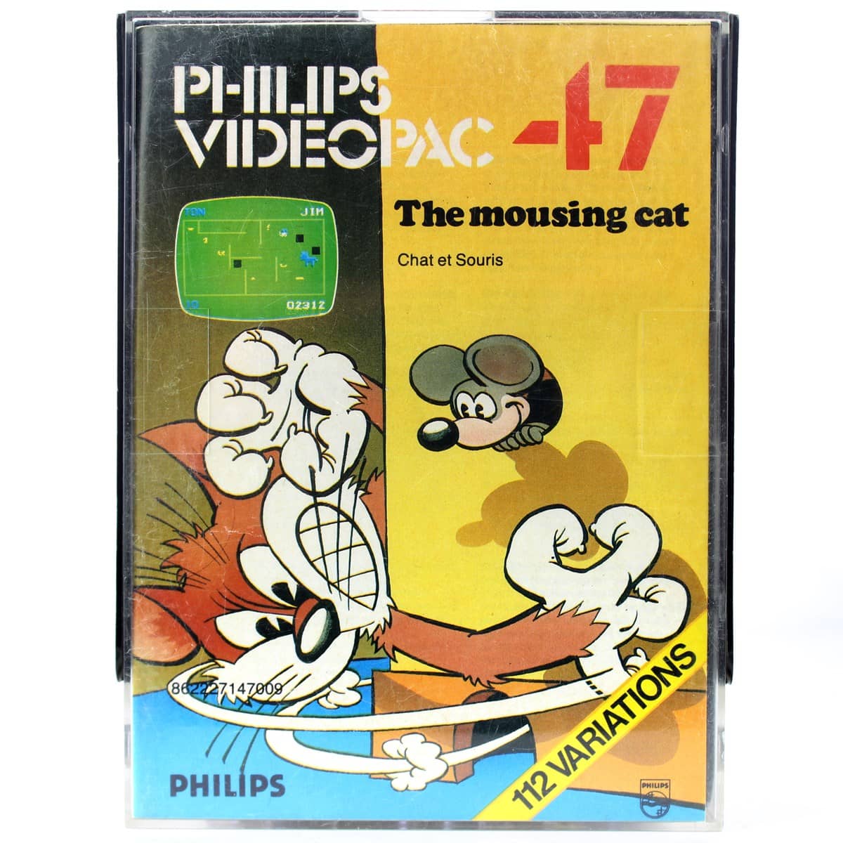 Philips Videopac 47: The Mousing Cat - WTS Retro - Køb spillet her