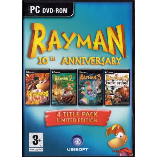 Rayman 10th Anniversary (PC) - WTS Retro - Køb spillet her