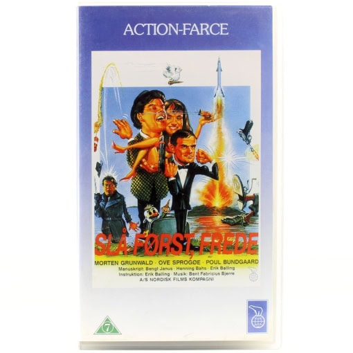 Slå først, Frede (VHS) - WTS Retro - Køb filmen her