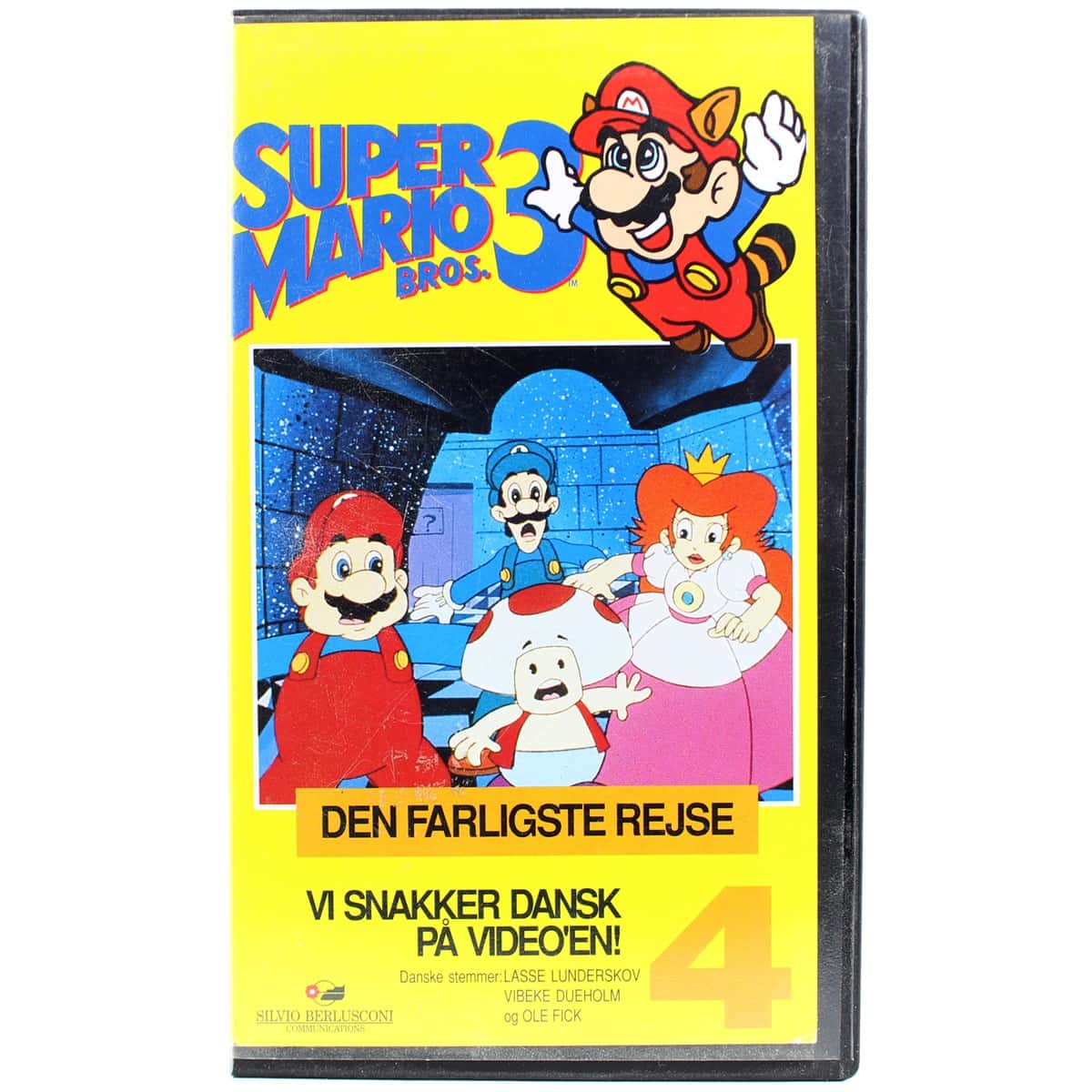 Super Mario Bros 3. Den farligste rejse - Nr. 4 (VHS) - WTS Retro