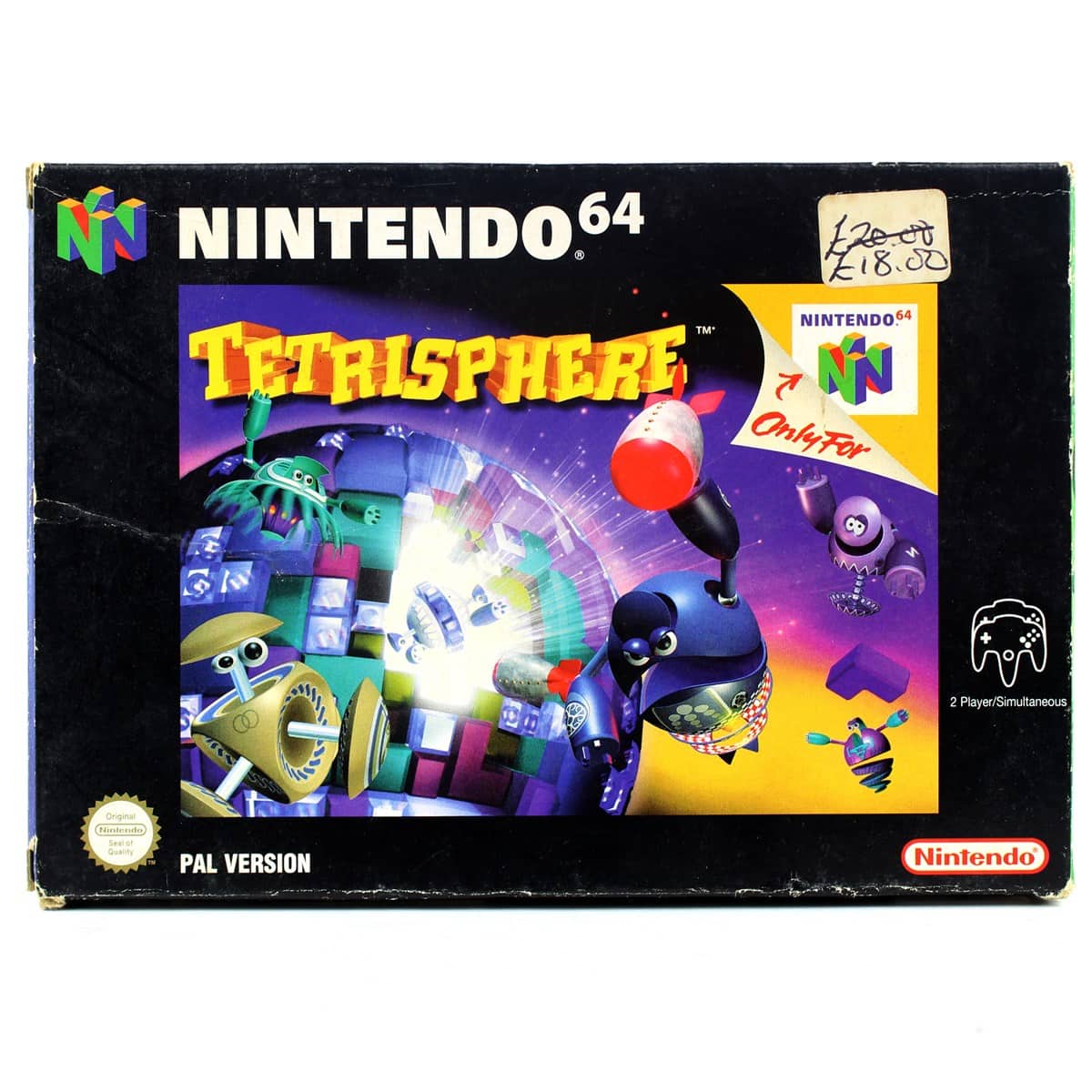 Tetrisphere (Nintendo 64 - Boxed) - WTS Retro - Køb spillet her