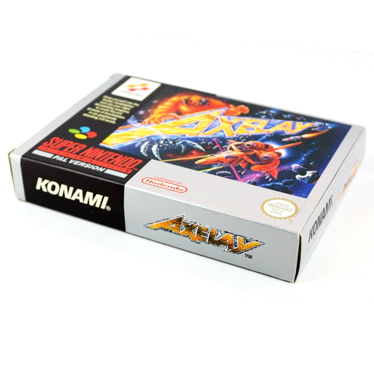 Axelay (SNES - Boxed - SCN) - WTS Retro - Køb spillet her