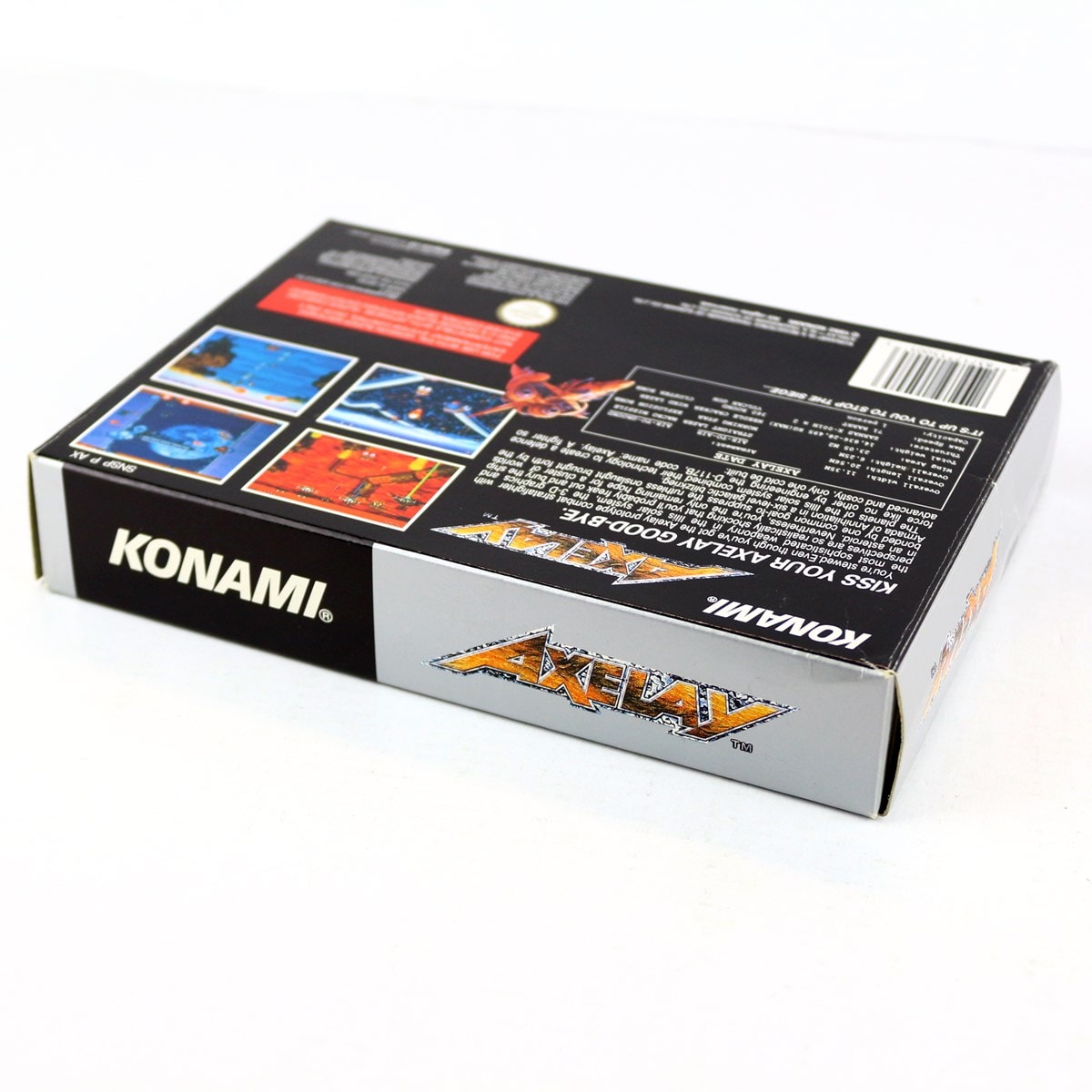 Axelay (SNES - Boxed - SCN) - WTS Retro - Køb spillet her