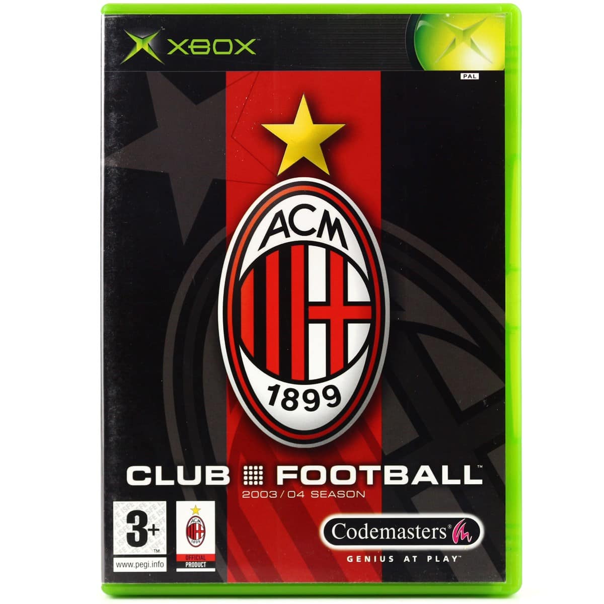 Club Football 2003/2004: AC Milan (Xbox) - WTS Retro - Køb spillet her