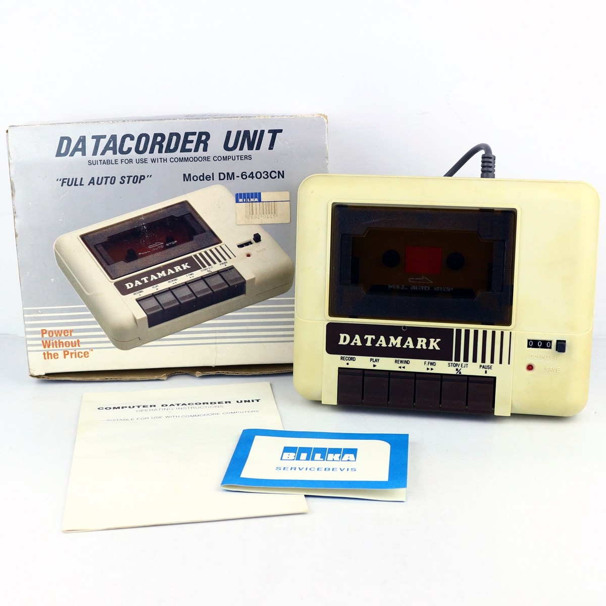 Datamark Datasette (DM-6403) m. kasse - WTS Retro - Køb her