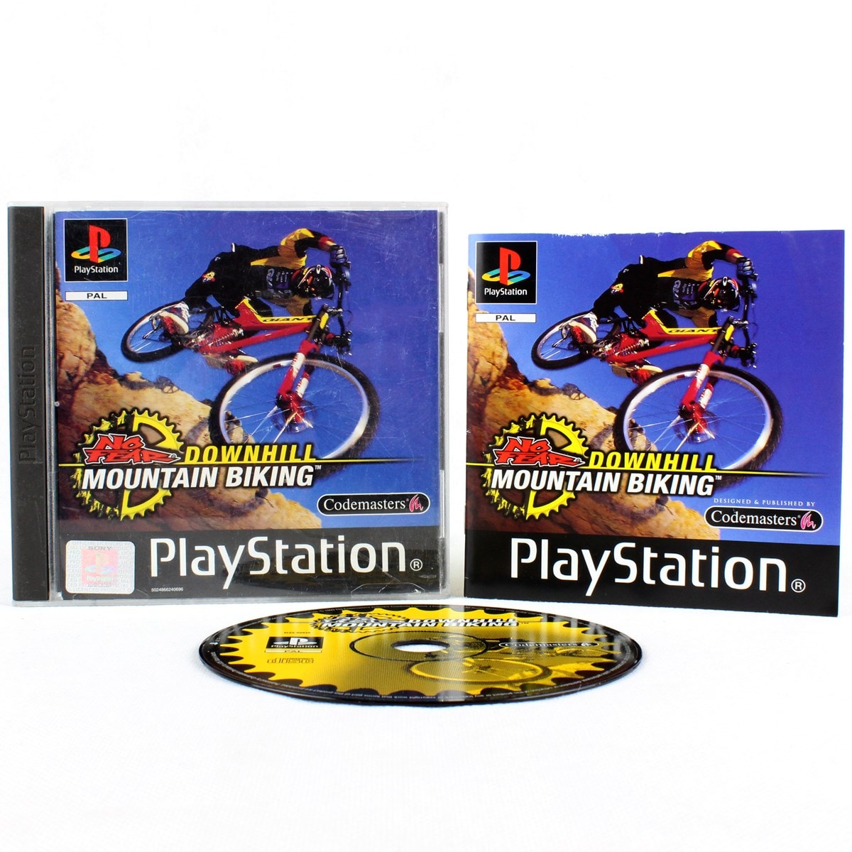 No Fear Downhill Mountain Biking (PS1) - WTS Retro - Køb spillet her