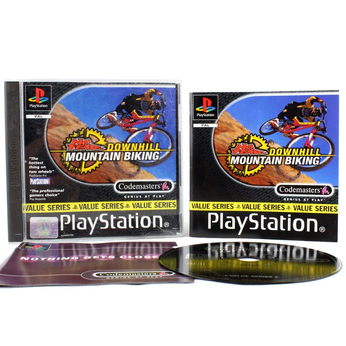 No Fear Downhill Mountain Biking (PS1) - WTS Retro - Køb spillet her