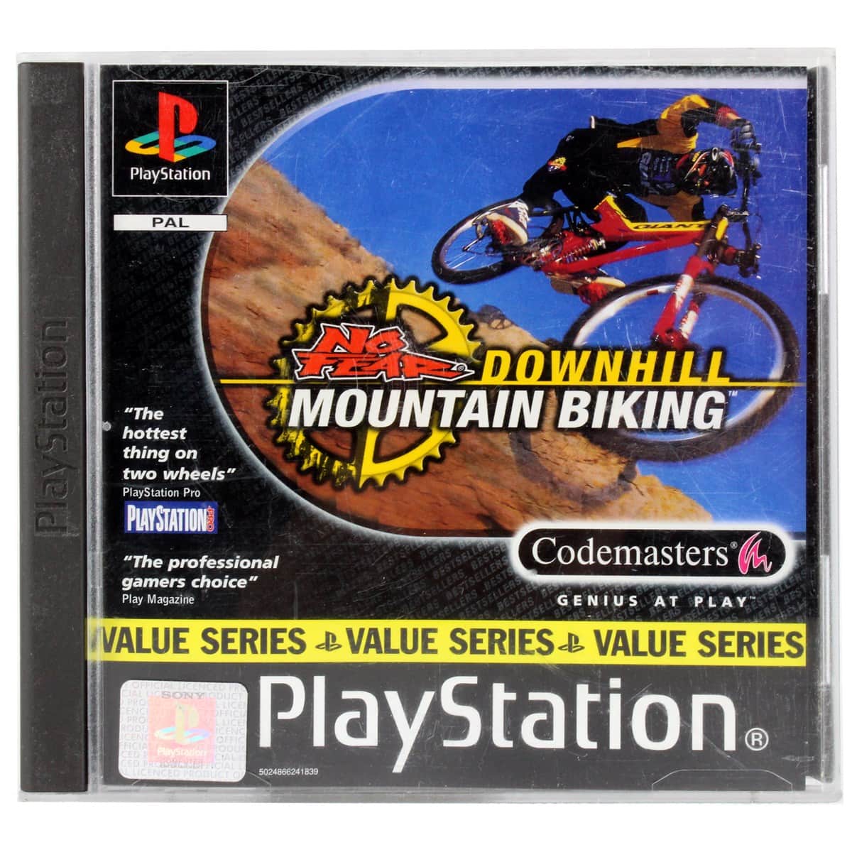 No Fear Downhill Mountain Biking (PS1) - WTS Retro - Køb spillet her