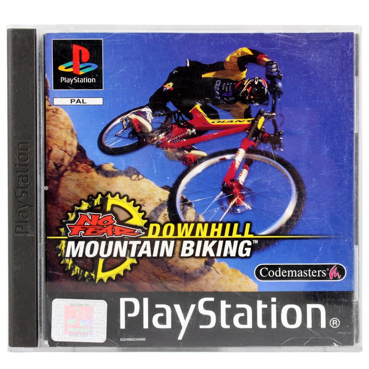 No Fear Downhill Mountain Biking (PS1) - WTS Retro - Køb spillet her
