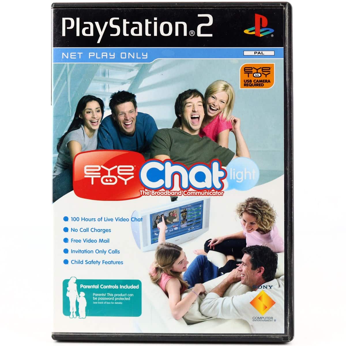 EyeToy: Chat Light (PS2) - WTS Retro - Køb spillet her