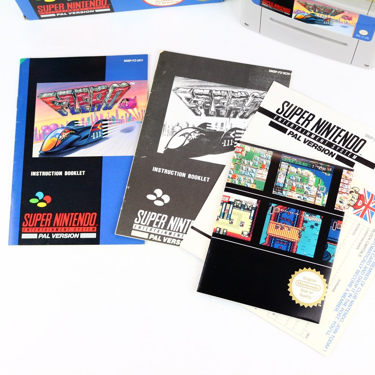 F-Zero (SNES - Boxed) - WTS Retro - Køb spillet her