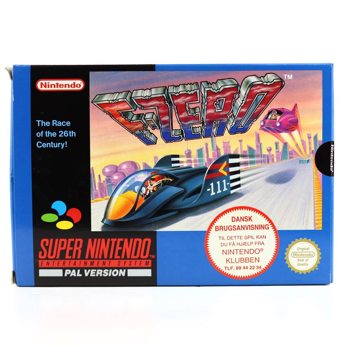 F-Zero (SNES - Boxed) - WTS Retro - Køb spillet her