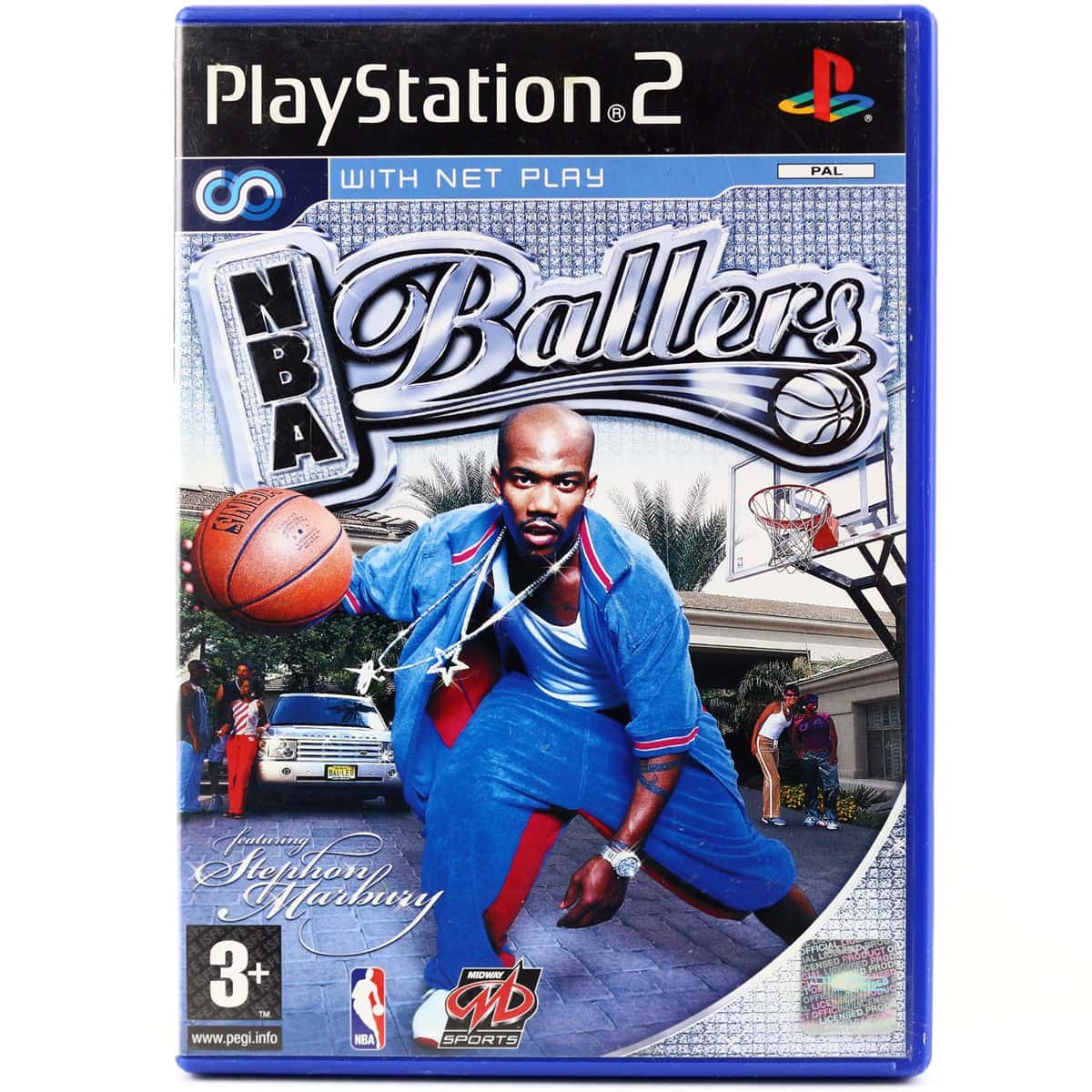 NBA Ballers (PS2) - WTS Retro - Køb spillet her