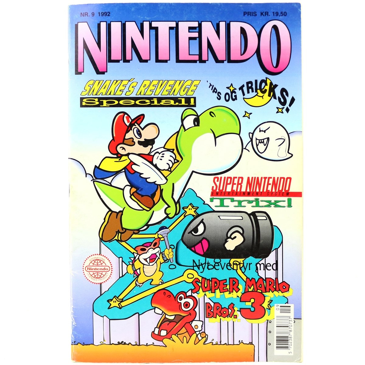 Nintendo Magasinet - 1992 Nr. 9 - WTS Retro - Køb her