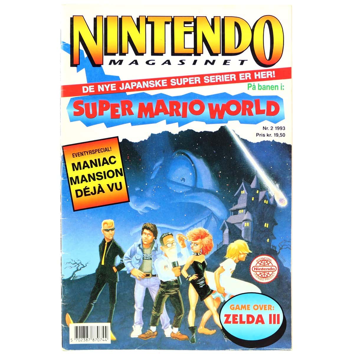 Nintendo Magasinet - 1993 Nr. 2 - WTS Retro - Køb her