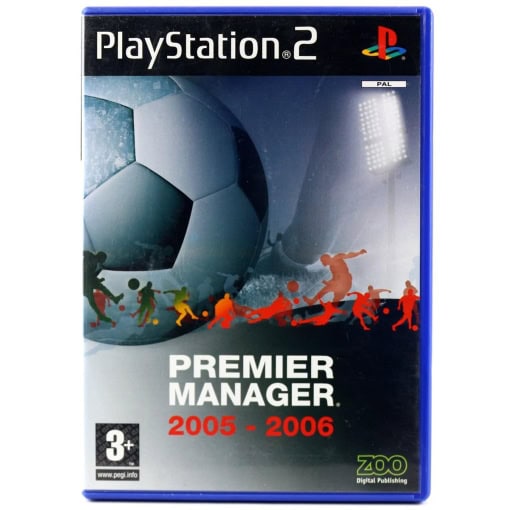 Premier Manager 2005-2006 (PS2) - WTS Retro - Køb spillet her