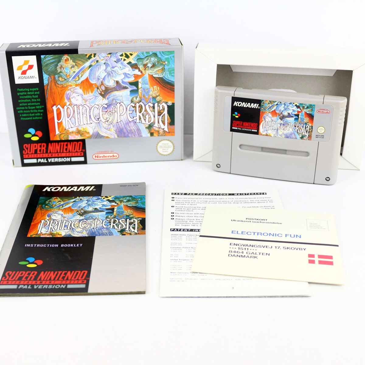 Prince of Persia (SNES - Boxed - SCN) - WTS Retro - Køb spillet her