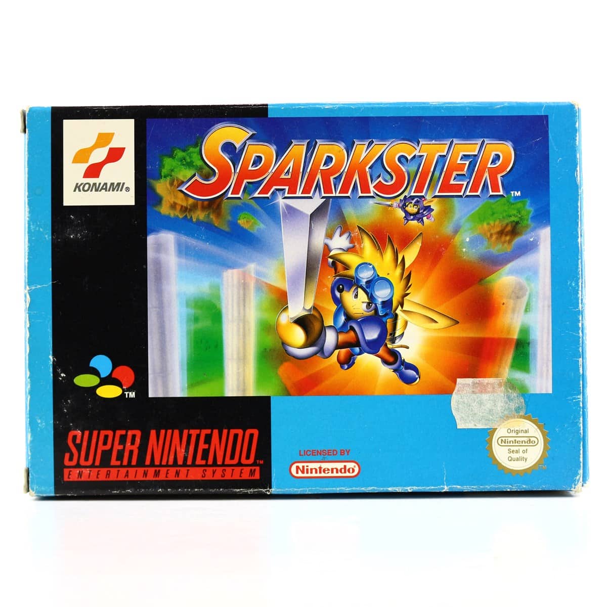 Sparkster (SNES - Boxed) - WTS Retro - Køb spillet her