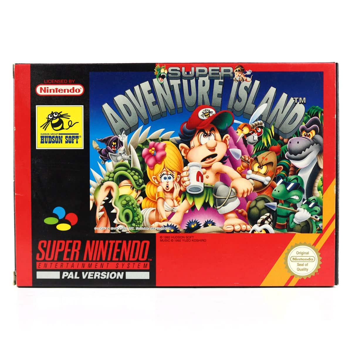 Super Adventure Island (SNES - Boxed - SCN) - WTS Retro - Køb spillet her