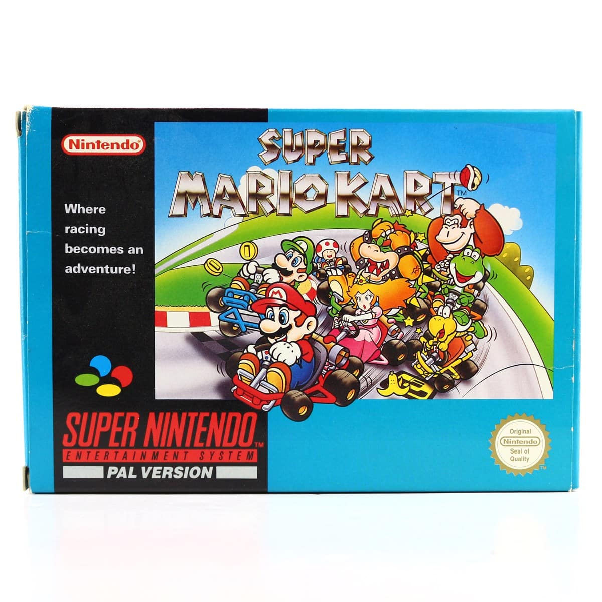 Super Mario Kart (SNES - Boxed - SCN) - WTS Retro - Køb spillet her