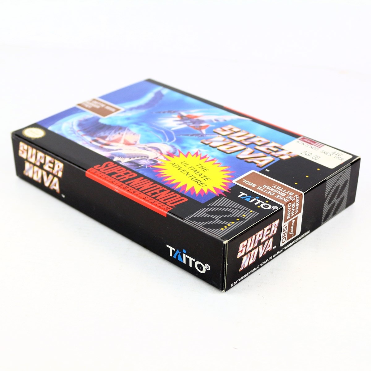 Super Nova (SNES - Boxed - USA) - WTS Retro - Køb spillet her