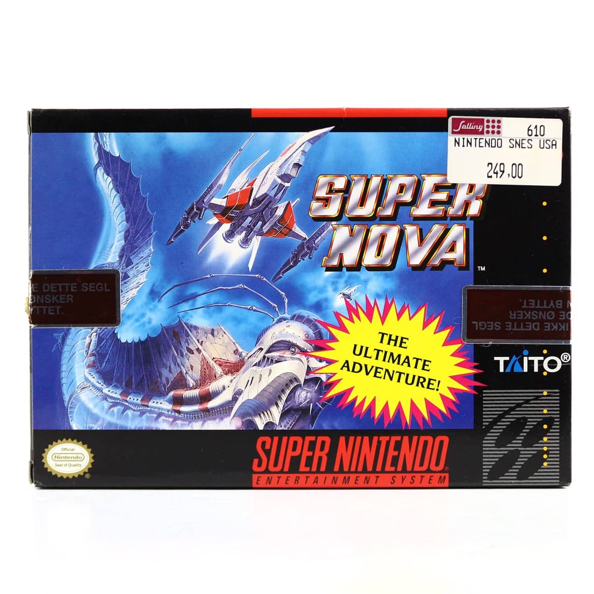 Super Nova (SNES - Boxed - USA) - WTS Retro - Køb spillet her