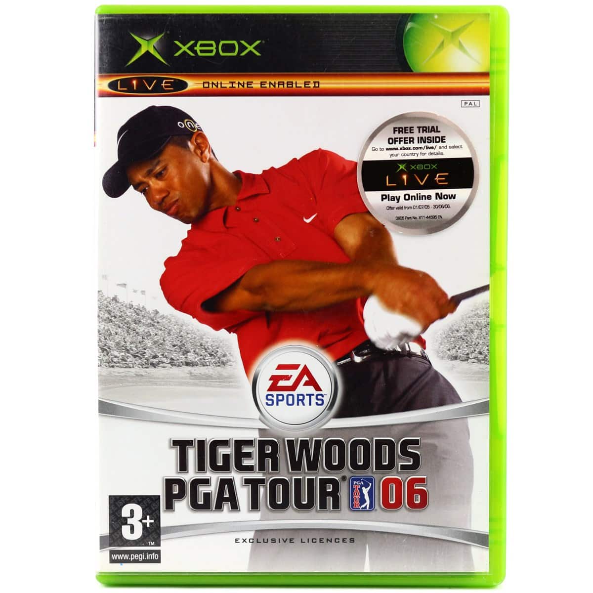Tiger Woods PGA Tour 06 (Xbox) - WTS Retro - Køb spillet her