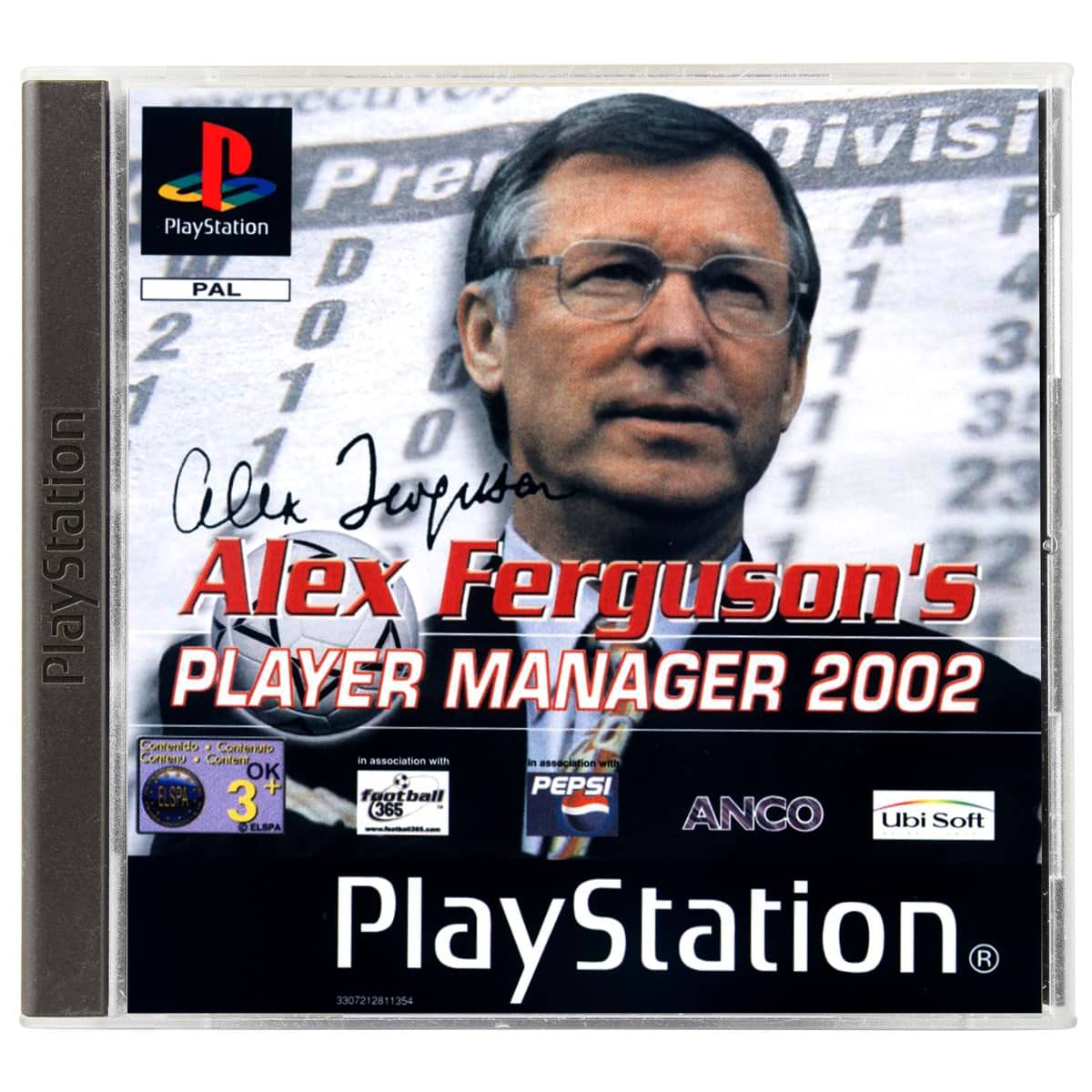 Alex Ferguson's Player Manager 2002 (PS1) - WTS Retro - Køb spillet her