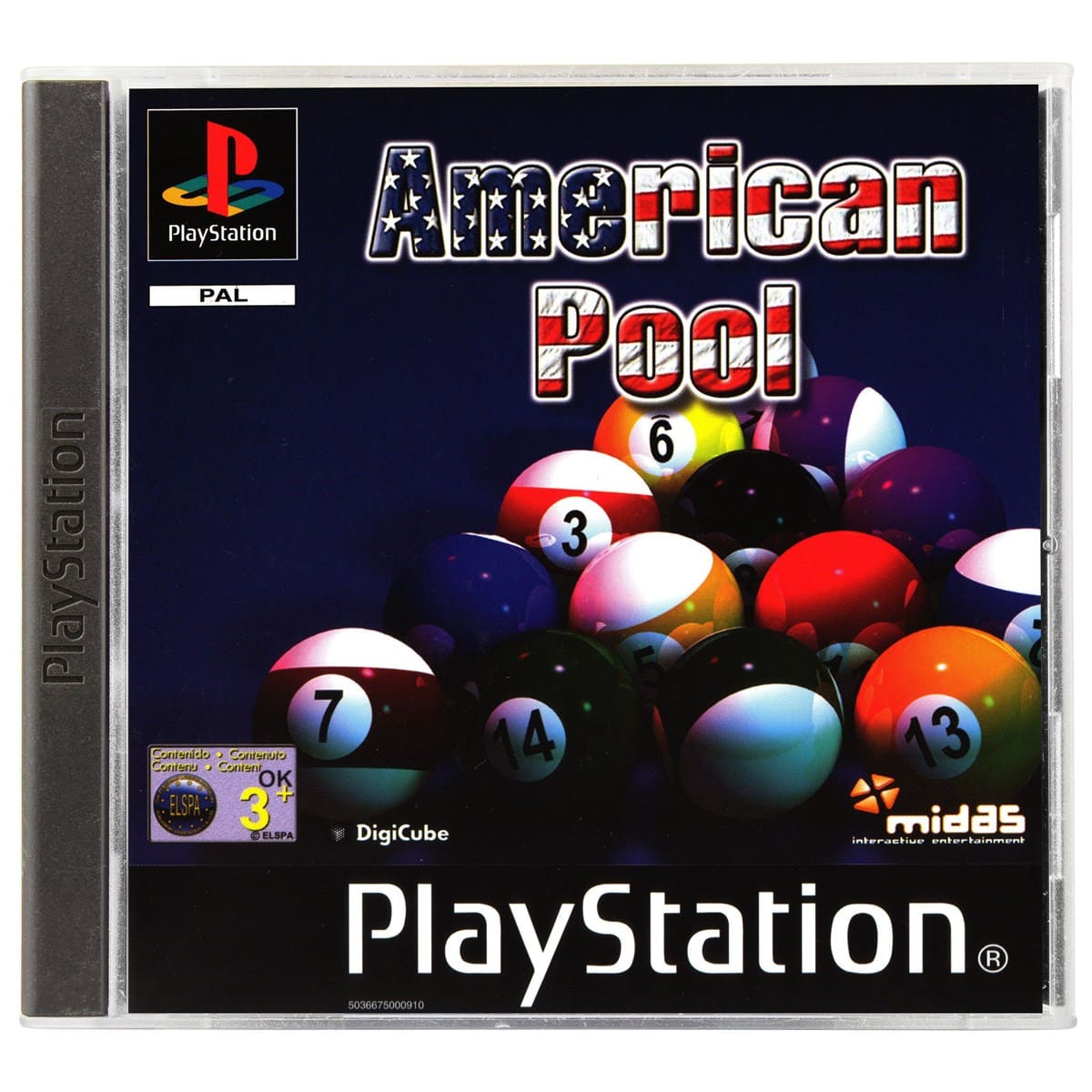 American Pool (PS1) - WTS Retro - Køb spillet her