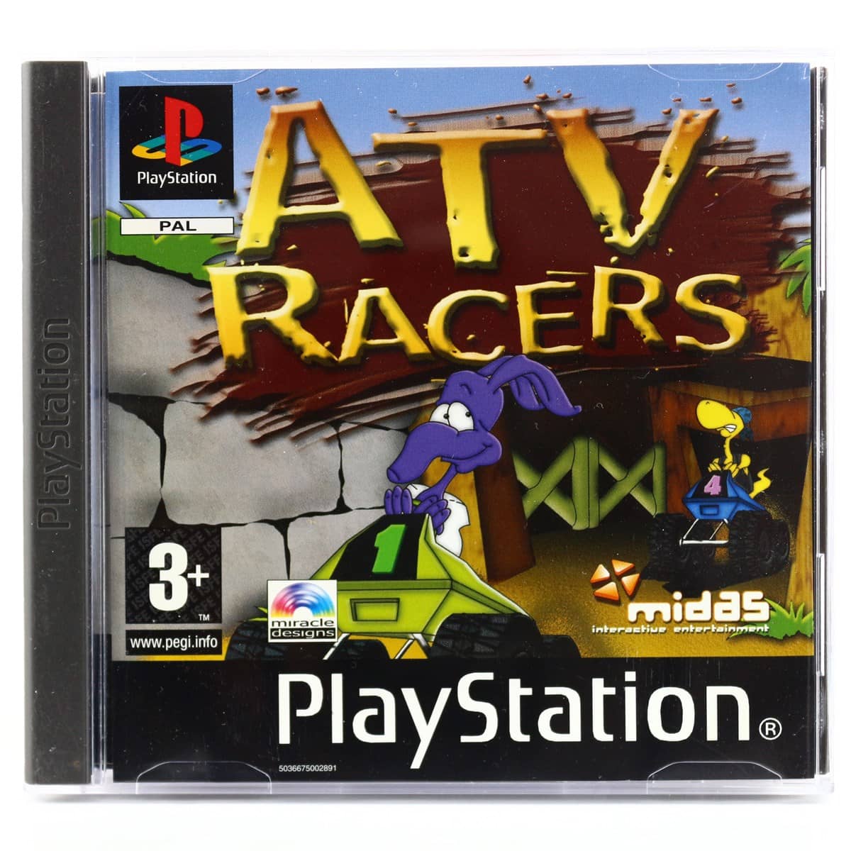 ATV Racers (PS1) - WTS Retro - Køb spillet her