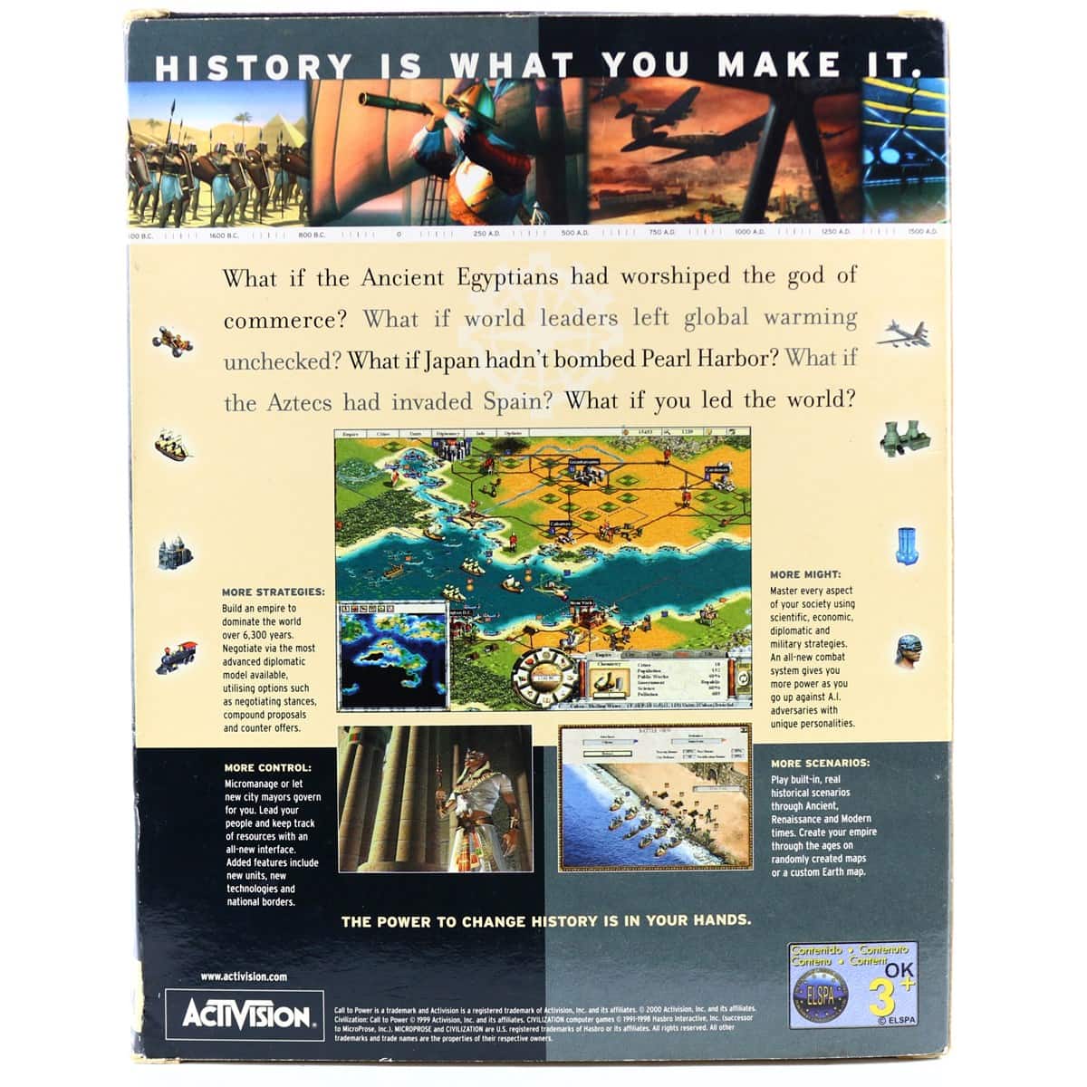 Civilization: Call To Power II (PC Big Box) - WTS Retro - Køb spillet her