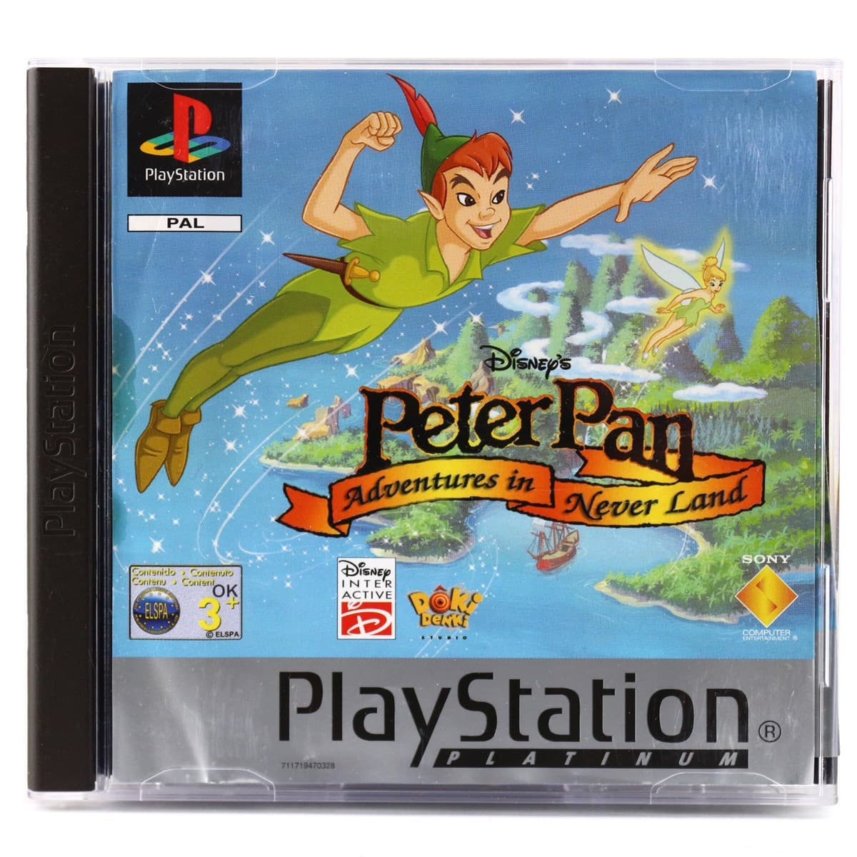 Disney’s Peter Pan: Adventures In Never Land (PS1) - WTS Retro - Køb her