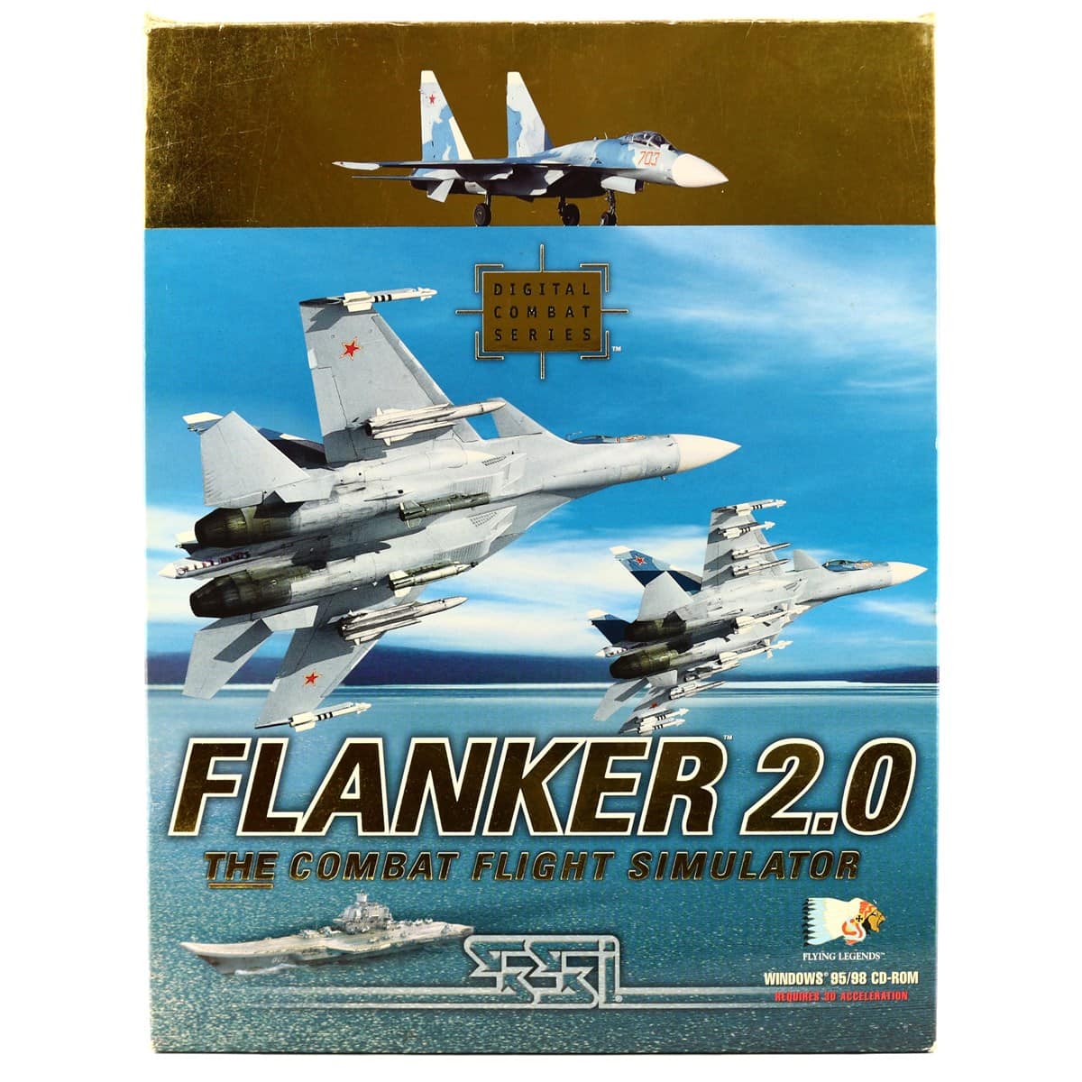 Flanker 2.0 (PC Big Box) - WTS Retro - Køb spillet her