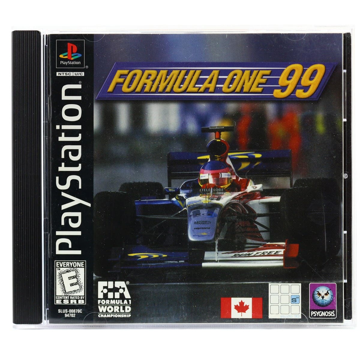 Formula One 99 (PS1 - NTSC) - WTS Retro - Køb spillet her