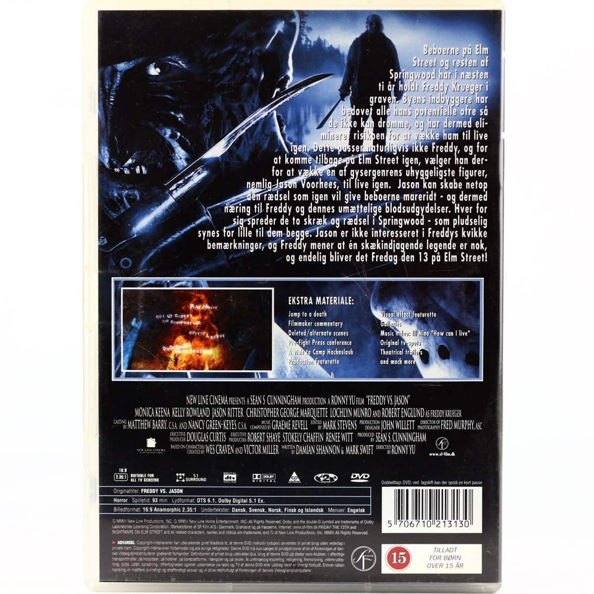 Freddy vs. Jason - Double Disc Set (DVD) - WTS Retro - Køb filmen her