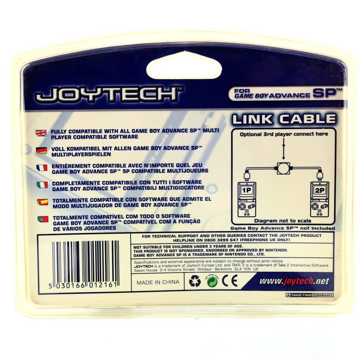 Joytech Link kabel til Game Boy Advance - WTS Retro - Køb her
