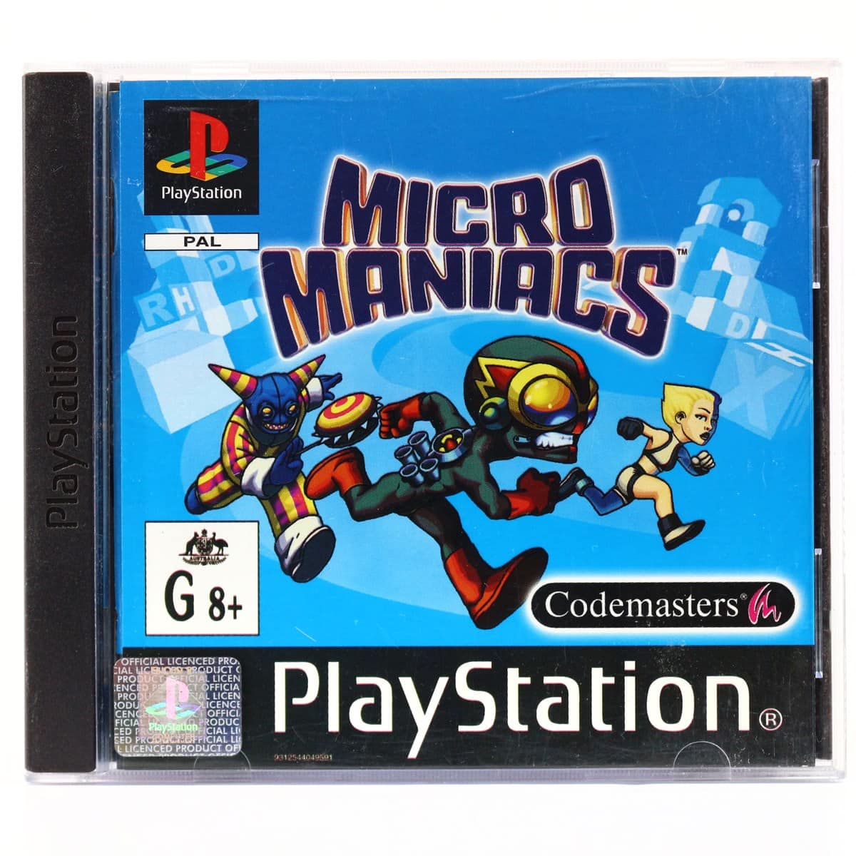 Micro Maniacs (PS1 - Australsk) - WTS Retro - Køb spillet her