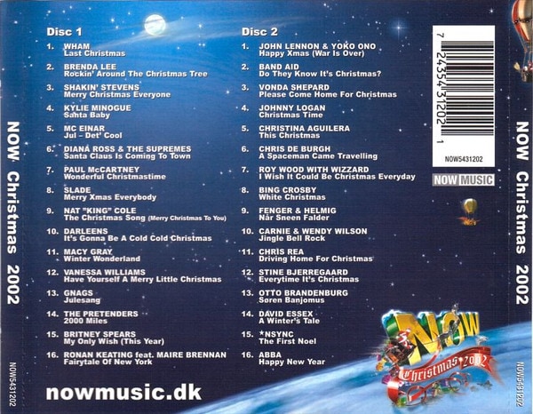 Now Christmas 2002 (CD) - Brugt Musik CD - WTS Retro