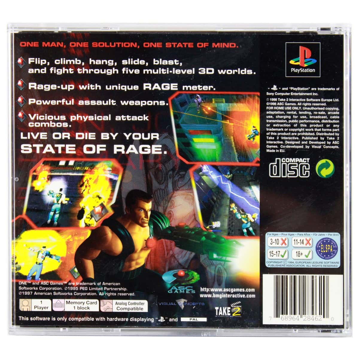 One (PS1) - WTS Retro - Køb spillet her