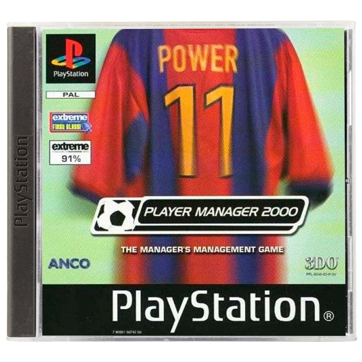 Player Manager 2000 (PS1) - WTS Retro - Køb spillet her