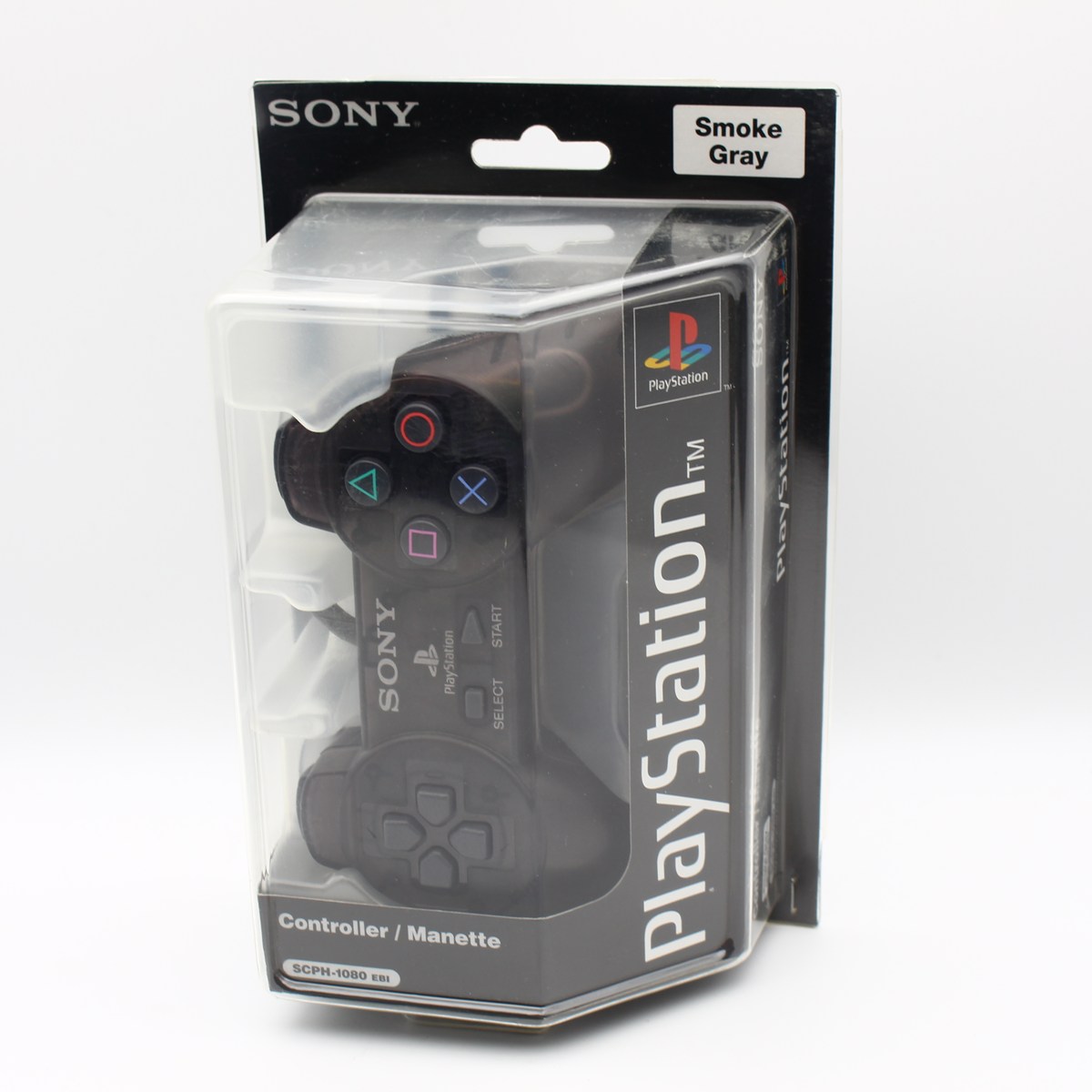 PS1 Controller SCPH-1080 Smoke Gray (Ny) - WTS Retro - Køb her